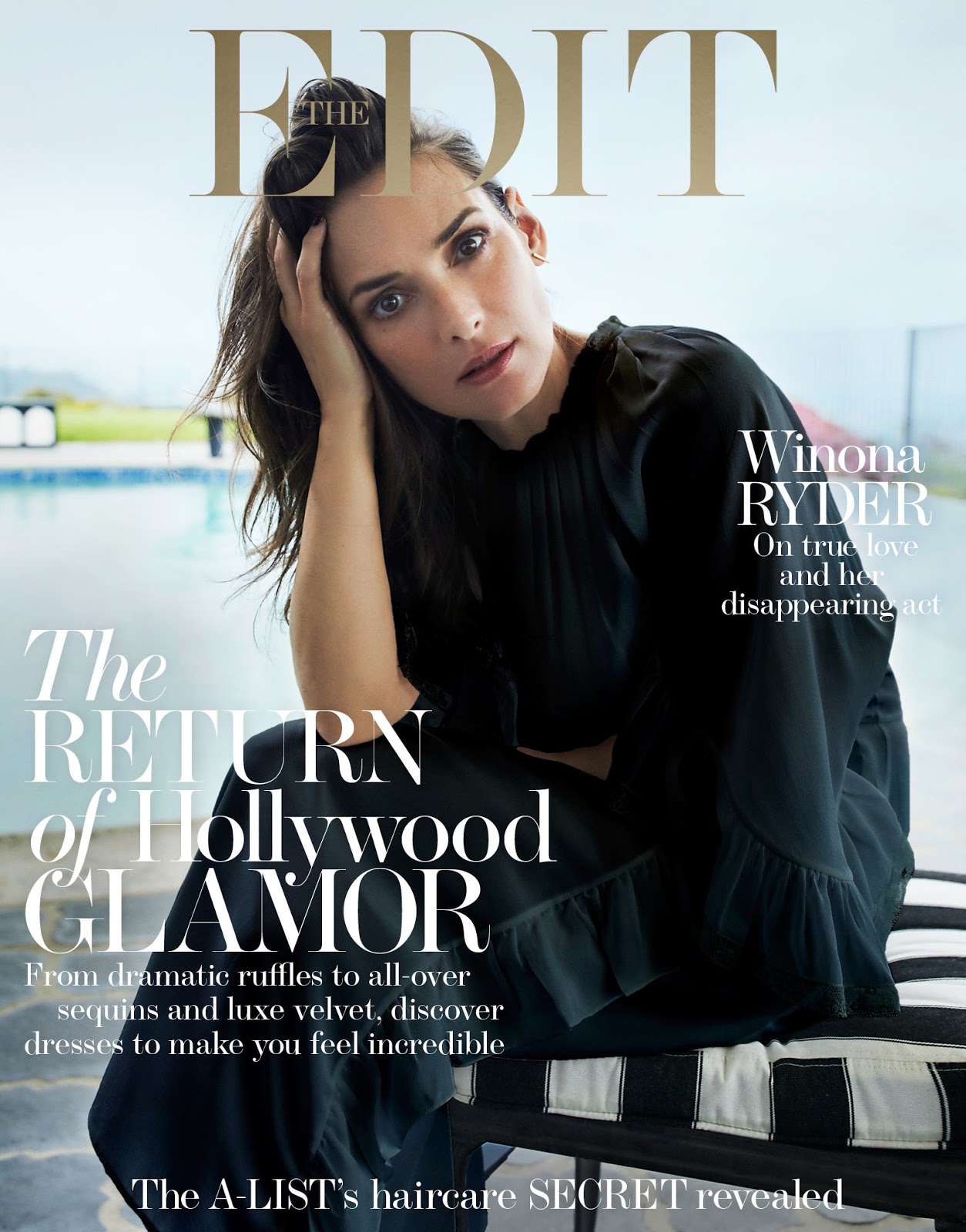 Winona Ryder in The Edit Magazine July 14th 2016 by Drew Jarrett
