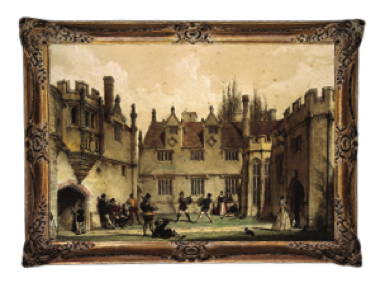 Ghosts and Hauntings: Ghost Monkey - Athelhampton Hall, Dorset