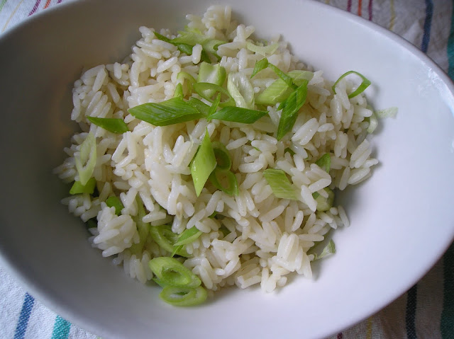 Ginger Scallion Rice ~ Edesia's Notebook
