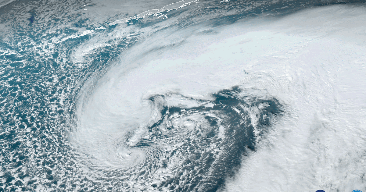 The Big Wobble : Monster Storms! Alaska's Aleutian Islands hit with ...