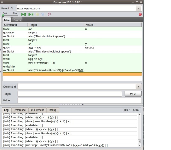 Ridihima.Anil.Sareen: Perform while loop in the Selenium IDE Ridihima.Anil.Sareen: Perform while loop in the Selenium IDE