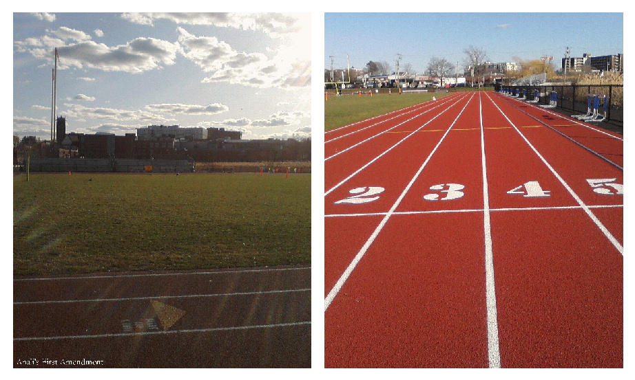 Quincy's Track At Faxon Field