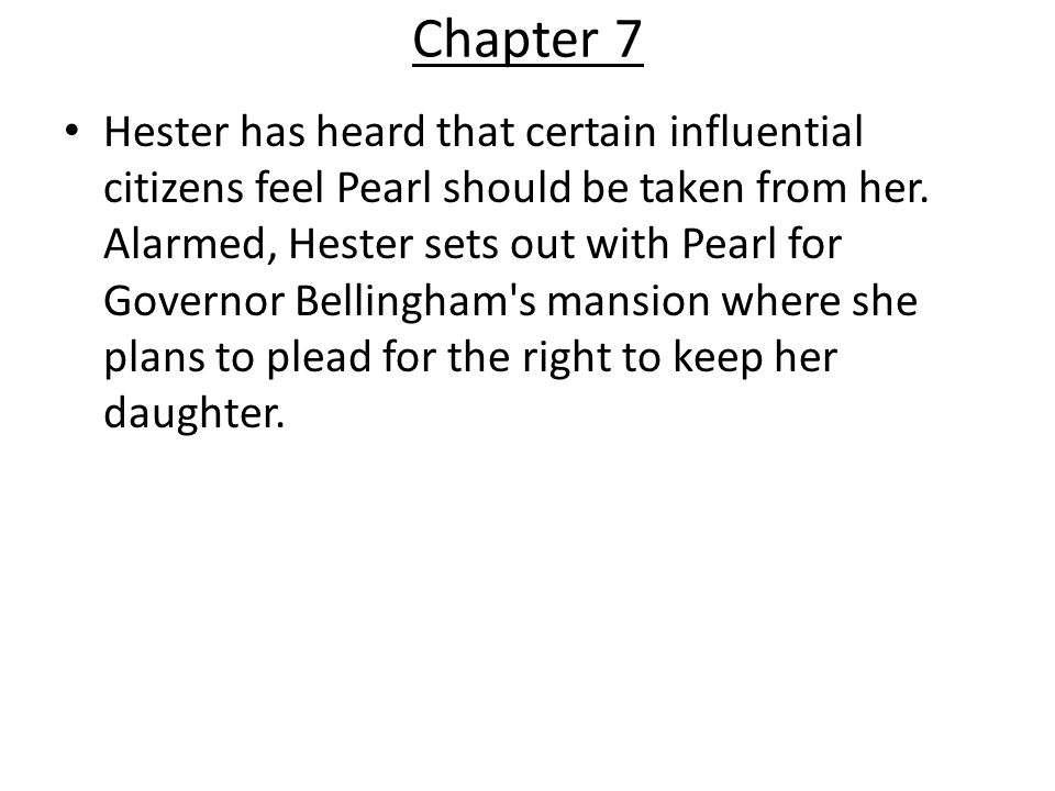 Scarlet Letter Chapter 7 ~ Thankyou Letter