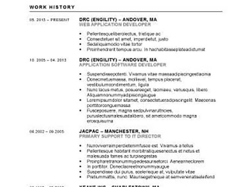 Openoffice Modern Resume Template ~ Medical Resume