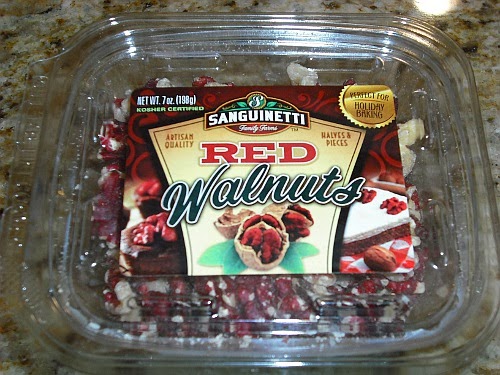 Culinary Alchemy: Seeing Red - Red Walnut Divinity