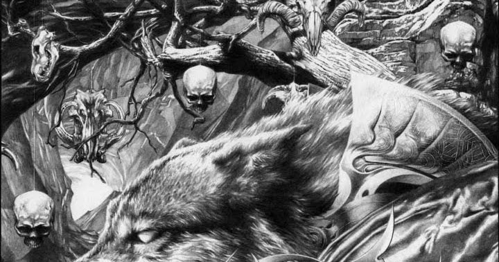 The Geeky Nerfherder: #ArtOfTheDay: 'Hela & Fenris Wolf' by Jay Anacleto