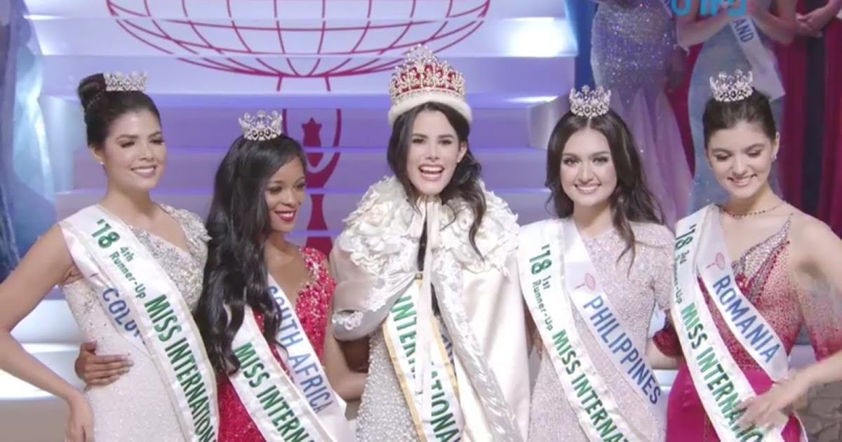 The Pageant Crown Ranking: Miss International 2018