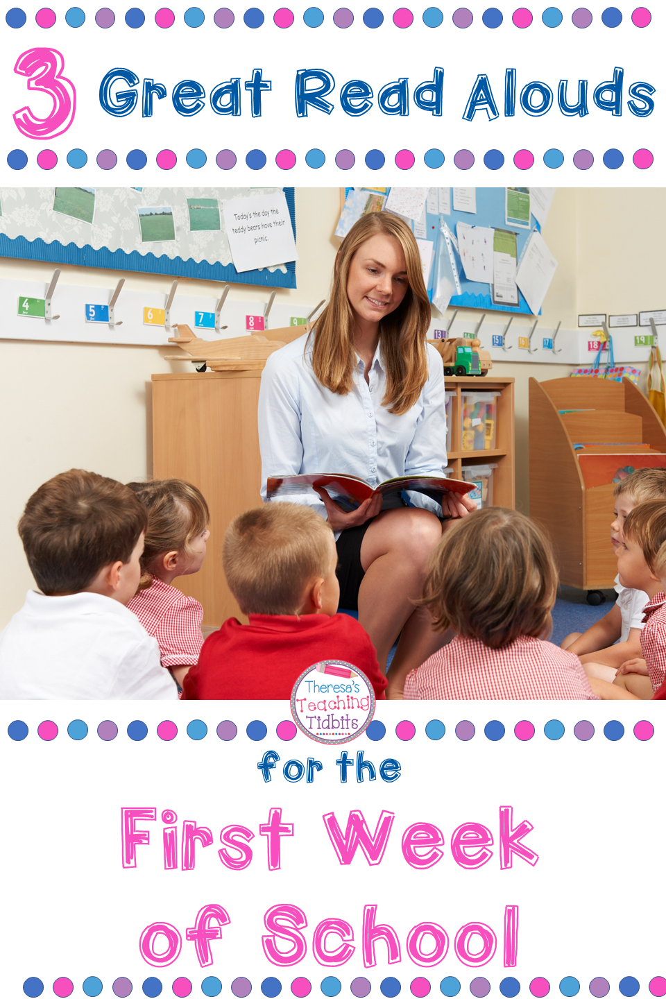 Theresa's Teaching Tidbits: Read Alouds for the First Week of School