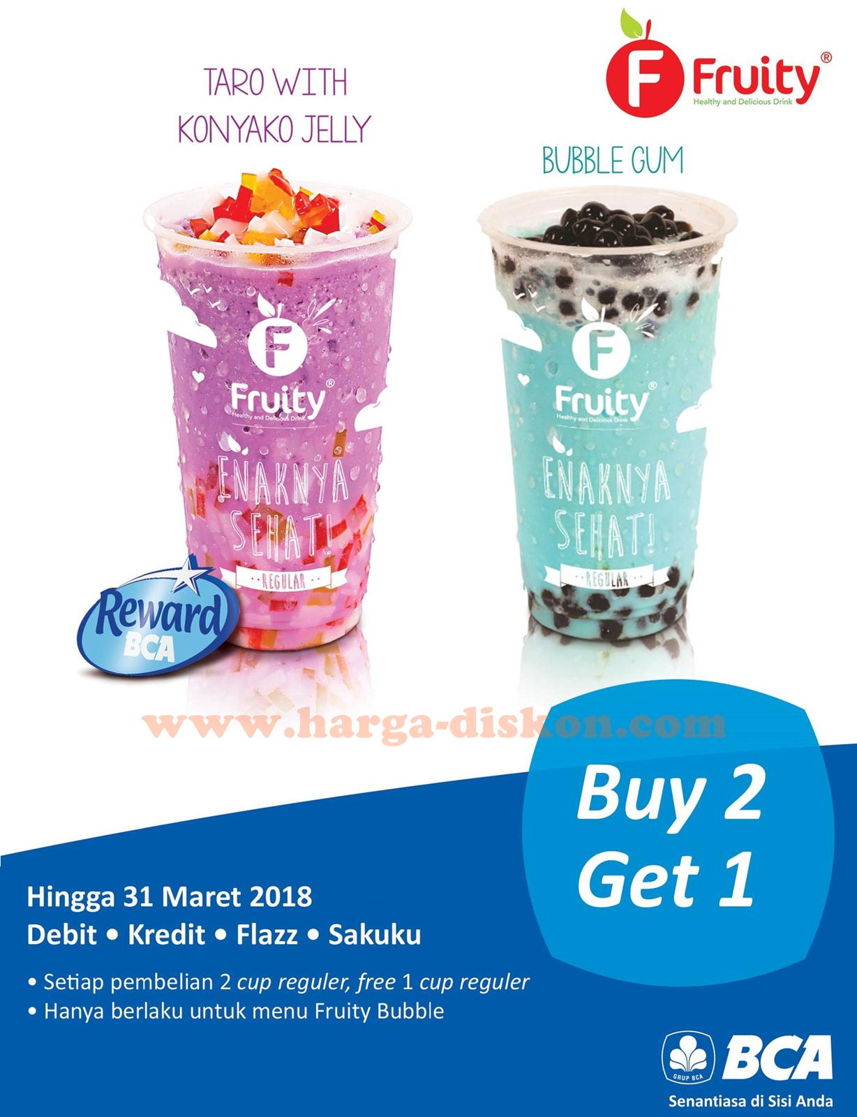 Promo FRUITY Terbaru