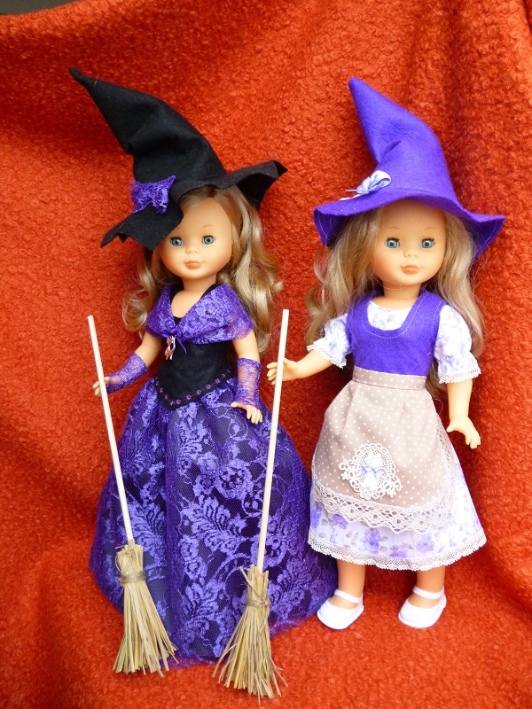 ANILEGRA COSE PARA NANCY: Trajes de bruja para Nancy