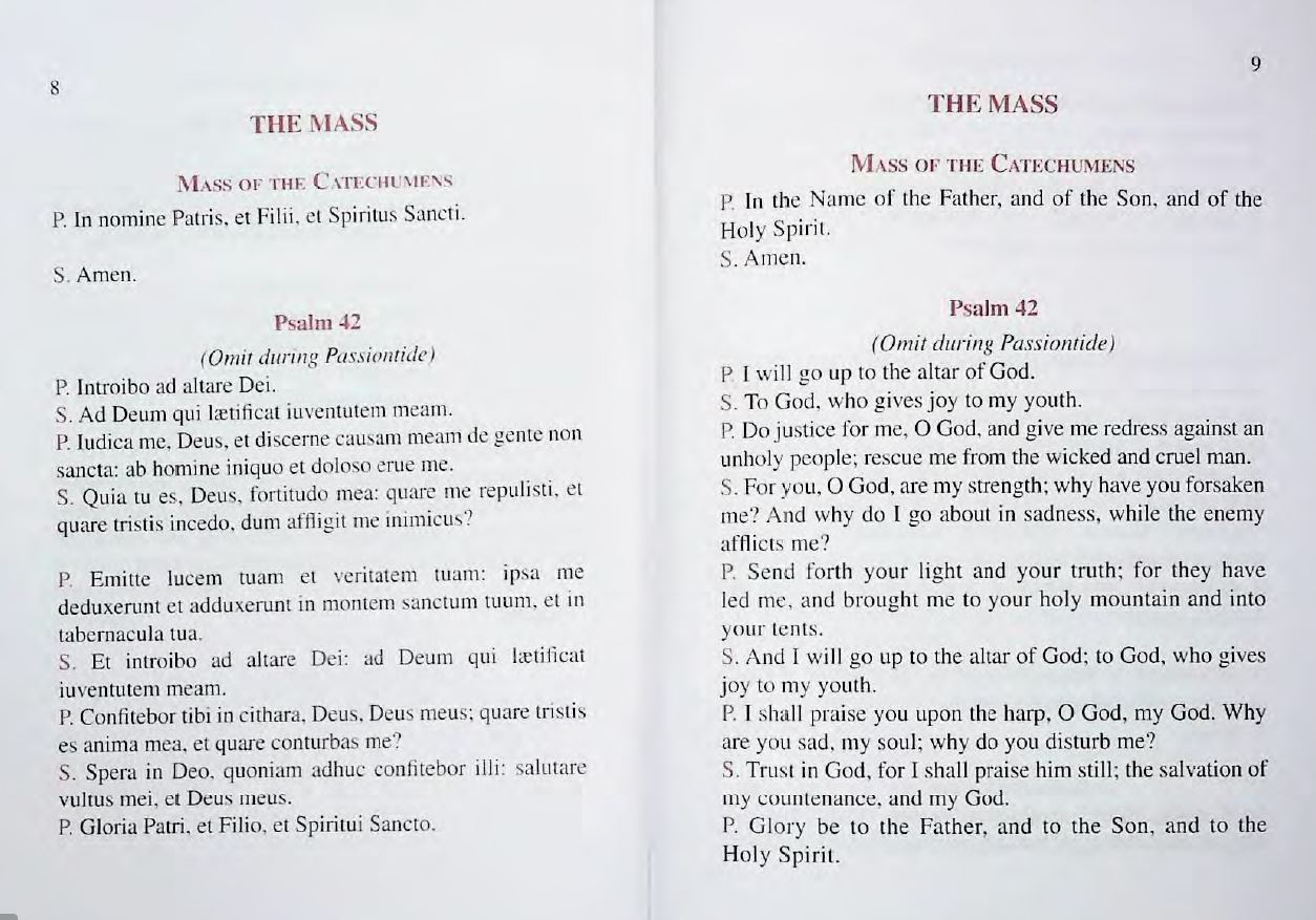 Book Reviews and More: The Extraordinary Form of the Mass in Latin ...