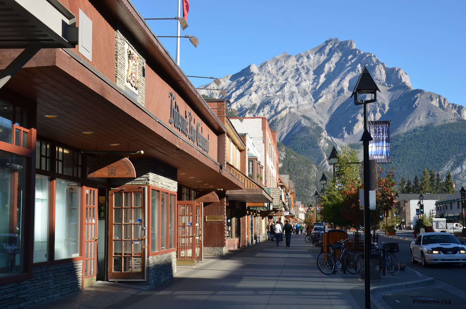 Princess auf Reisen: Canada Nationalparkroute - Banff