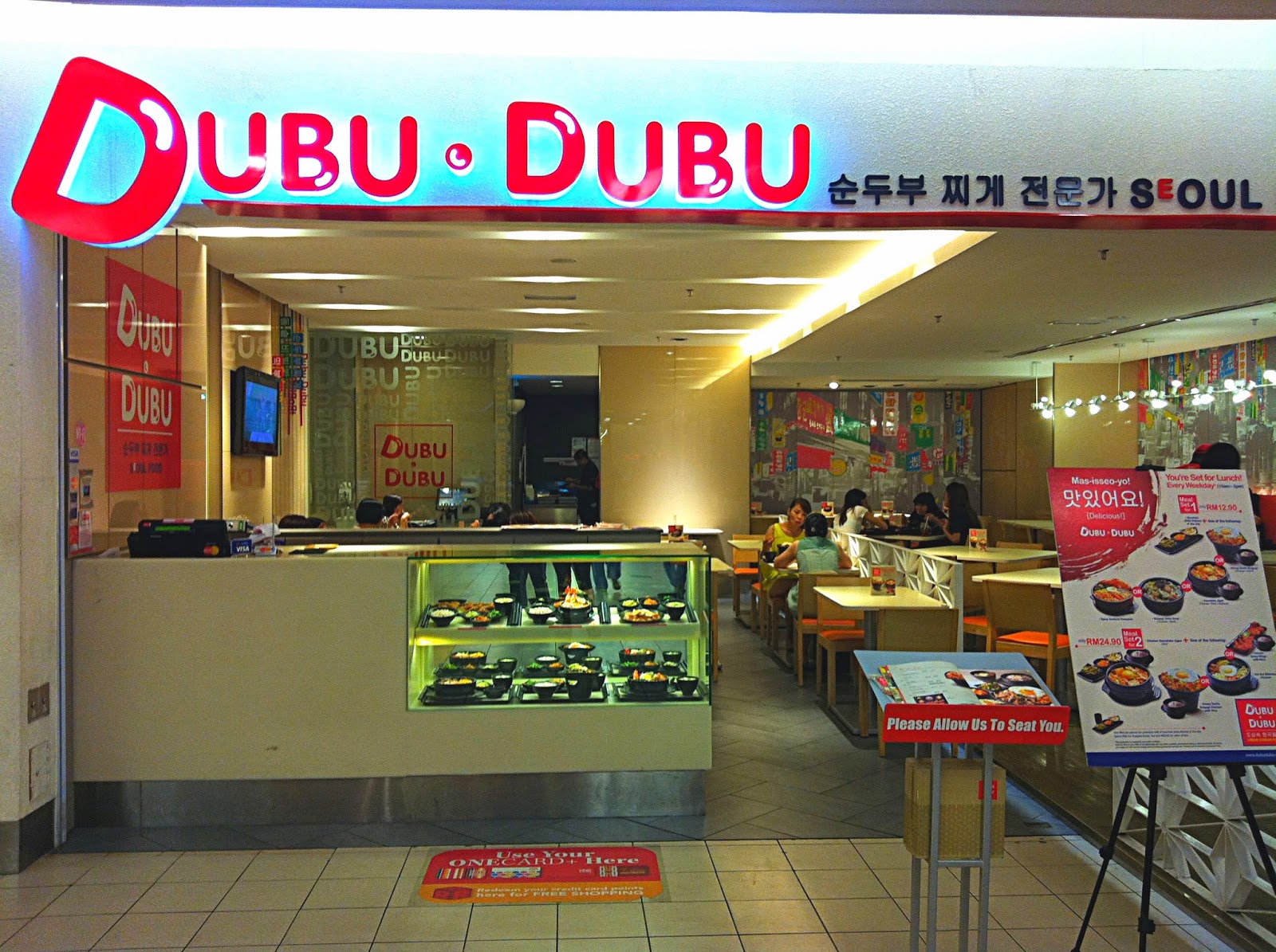 Faith Luv 2 Eat N Travel : Dubu Dubu Seoul Food Restaurant @ One Utama ...