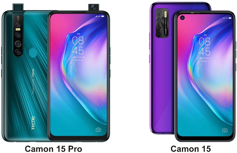 Tecno Camon 15 Vs Camon 15 Pro: Price, Review And Specifications.