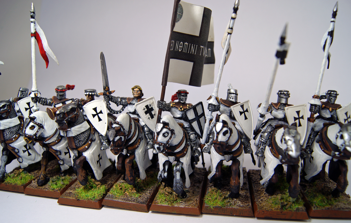 Miniature Warfare: 28mm Crusaders Knights