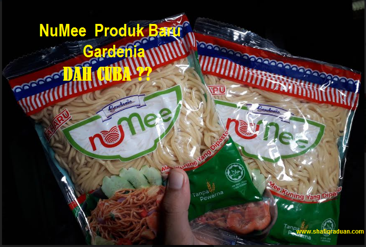 Blog Rasmi Shafiq Raduan : Mee Kuning : NuMee Produk Baru Dari Gardenia