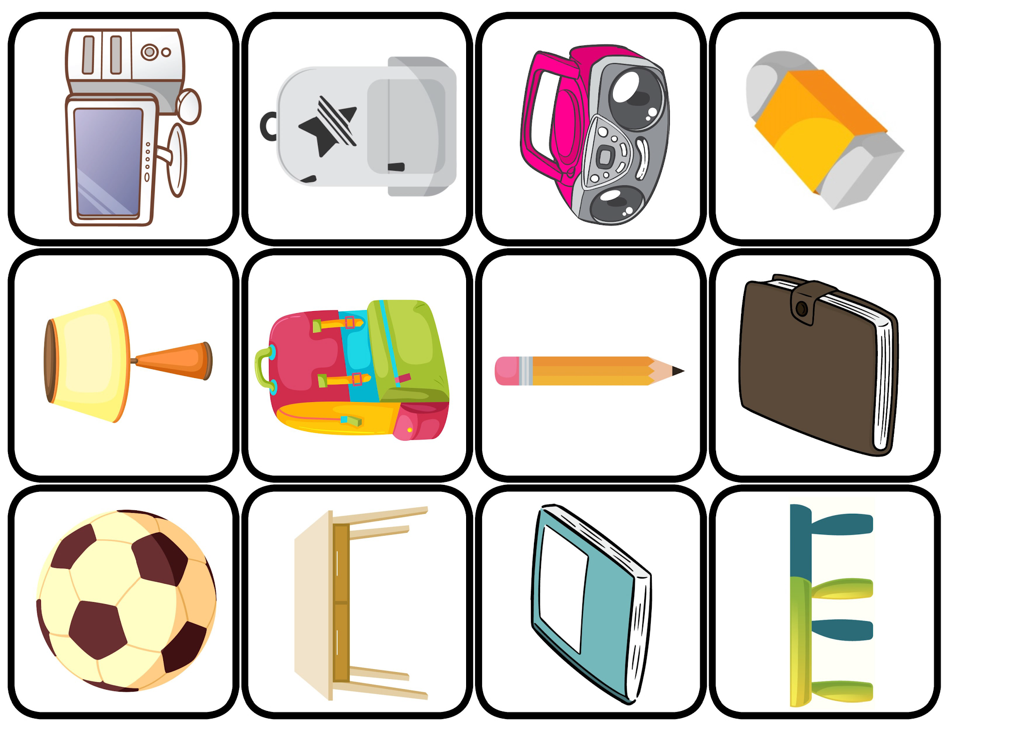 School Things Flashcards