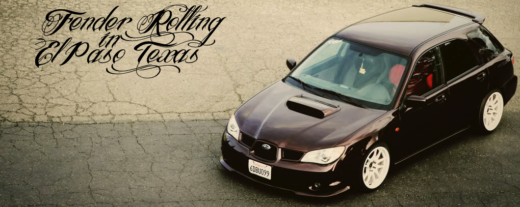 fender rolling in el paso tx: Clean and Mean BMW 338i