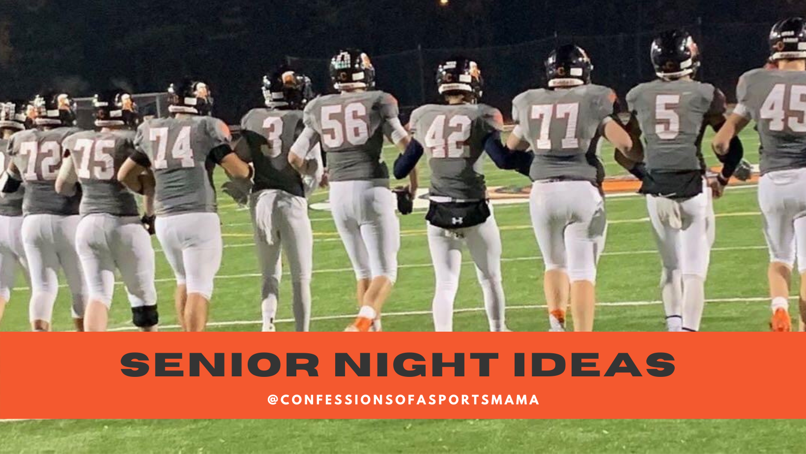 Football Senior Night Ideas