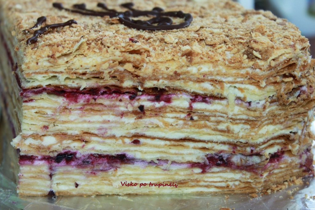 Visko po trupinėlį: Tortas 'Napoleonas'