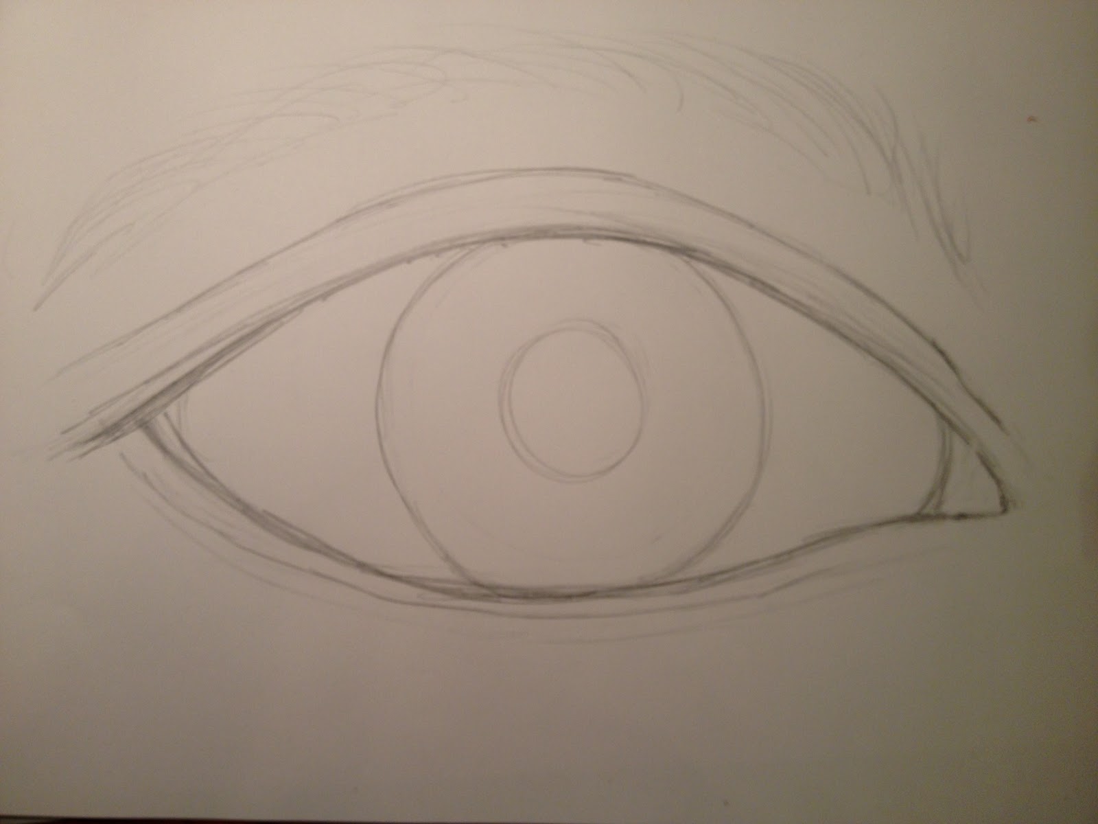 Splats, Scraps and Glue Blobs: Color Wheel Eyes