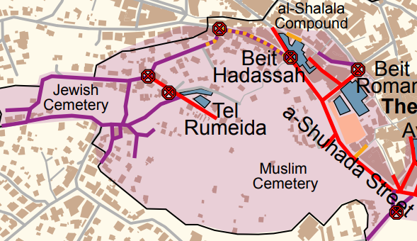 A street in Hebron to be re-opened to Palestinians. No one is reporting ...