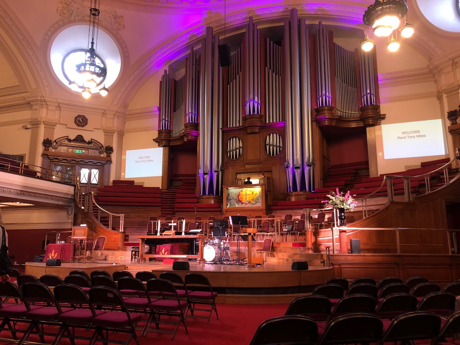 View from the Pew: 3. Methodist Central Hall, Westminster: January 2020