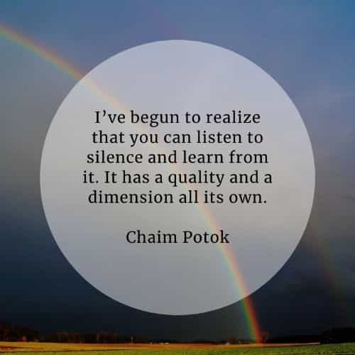 46 Silence quotes that will help reveal its true meaning