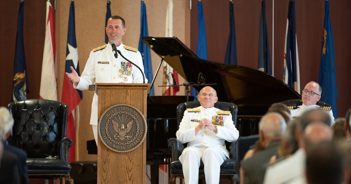 War News Updates: Outgoing U.S. Navy Chief Talks About The State Of The ...