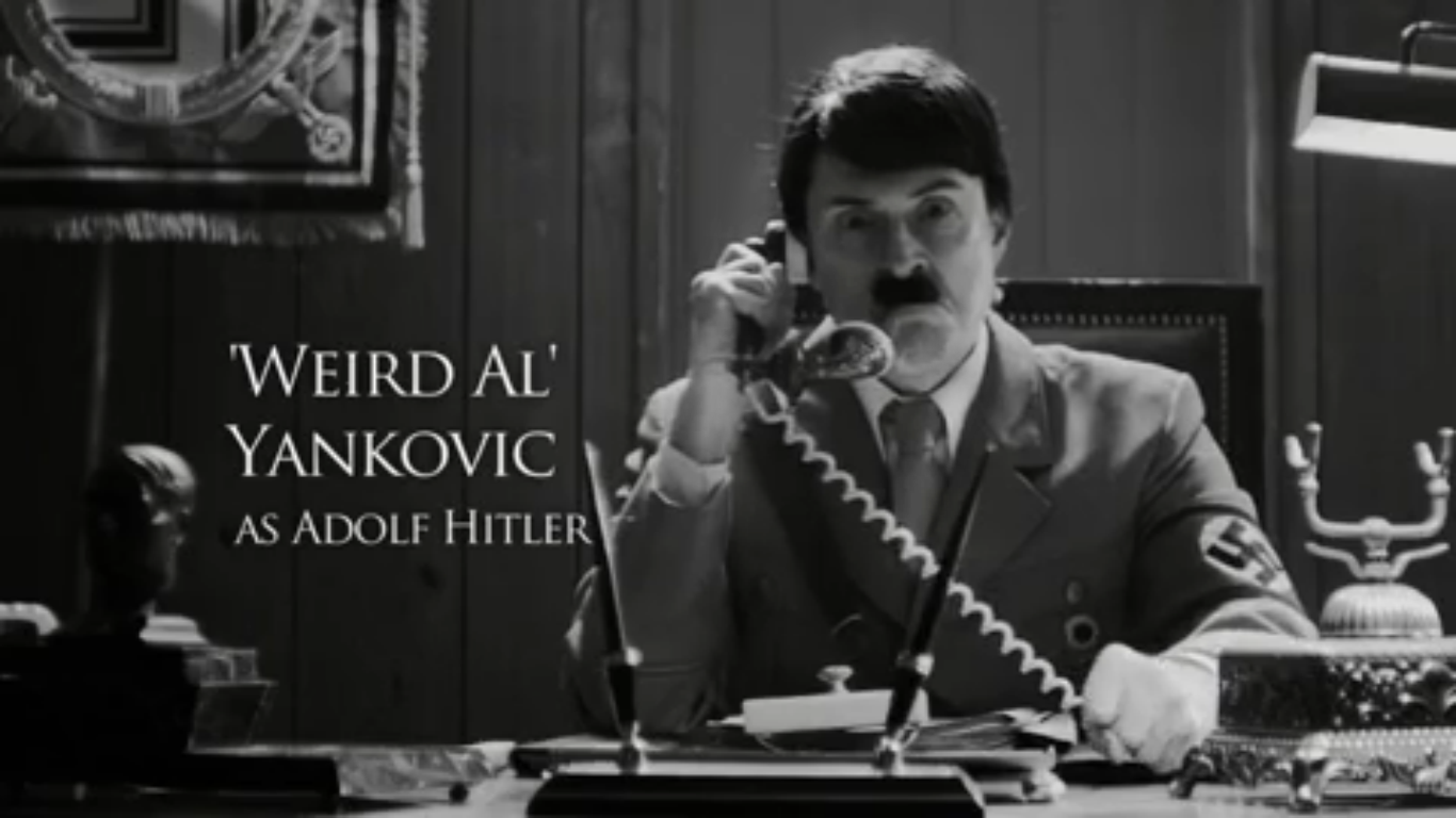 Tableau Your Mind: 'Weird Al' Yankovic as Adolf Hitler