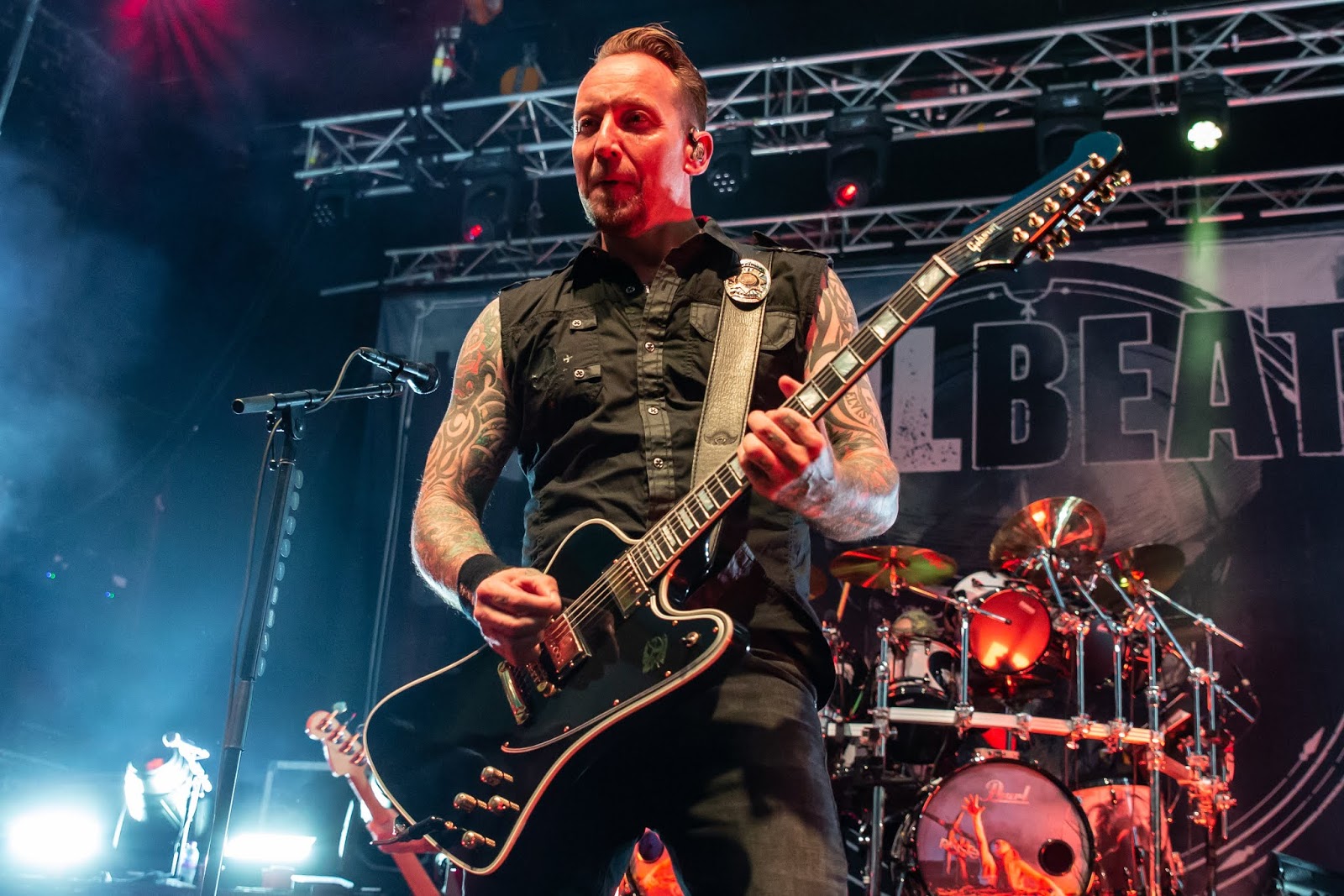 El vocalista de VOLBEAT escribió una gran cantidad de material ...