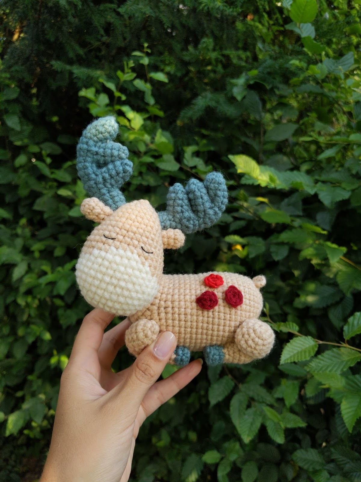 Moose Crochet Amigurumi FREE PATTERN - KNITTED STORY BEARS