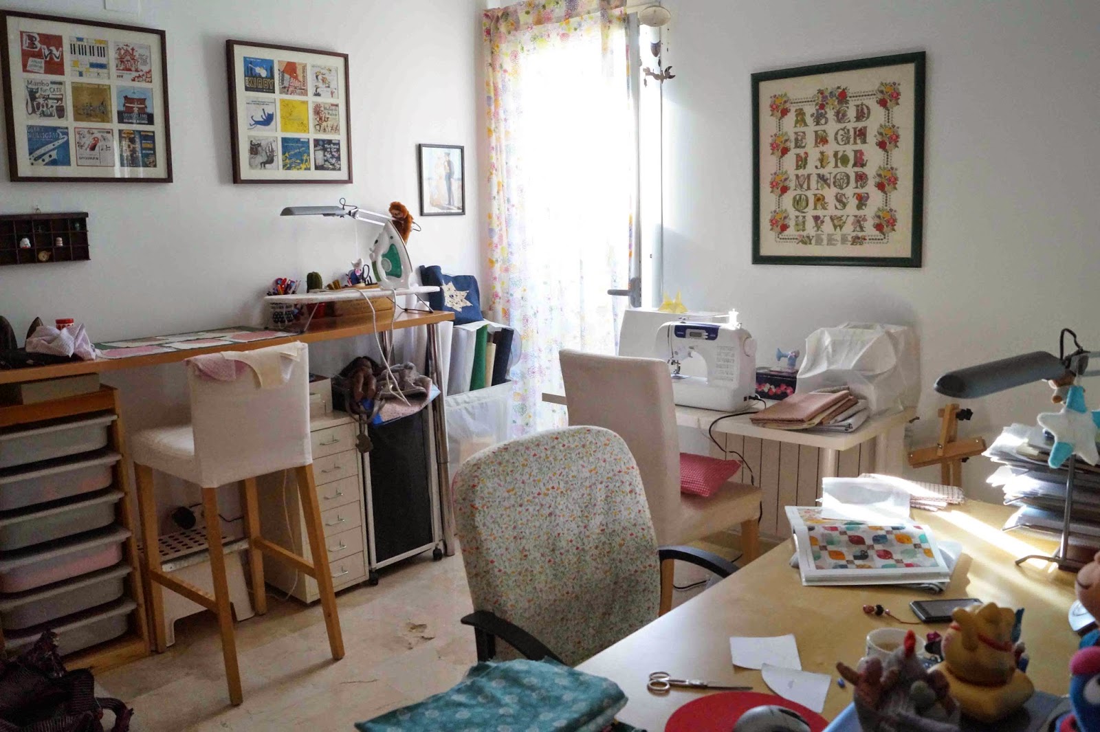 Mi estudio / My studio - The Crafty Room