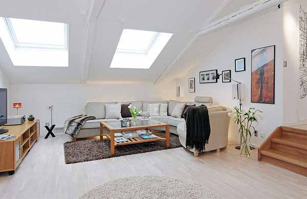 Ruang Tamu Putih Untuk Rumah Minimalis Modern | Minimalist-id.com