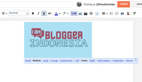 Cara Menambah (Upload) Gambar di Blogger - Blogger ID