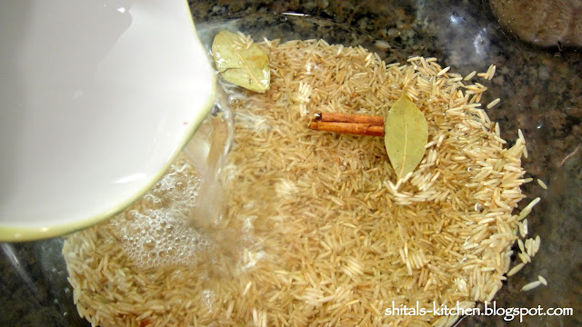 Shital's-Kitchen: Brown Rice Biryani