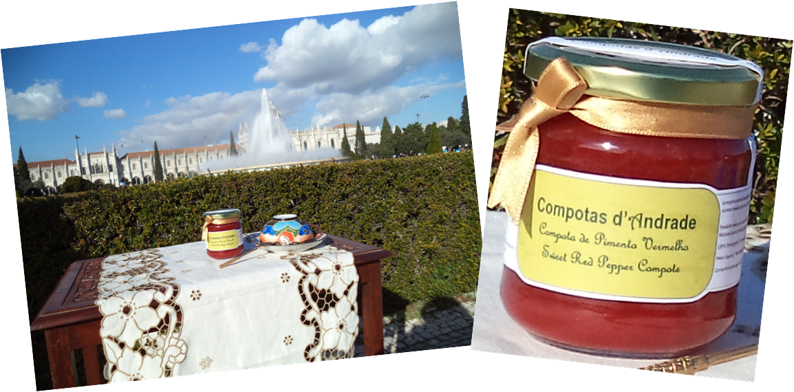 COMPOTAS D'ANDRADE: Compota de Pimento Vermelho || Sweet Red Pepper Compote