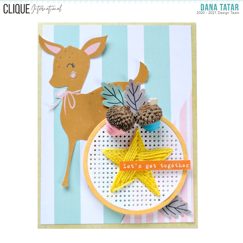 Woodland Winter Animal Greeting Cards - Clique International