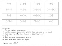 First Grade Fanatic!: Common Core addition sort