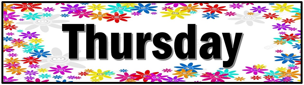 Free Flash Card Days of The Week