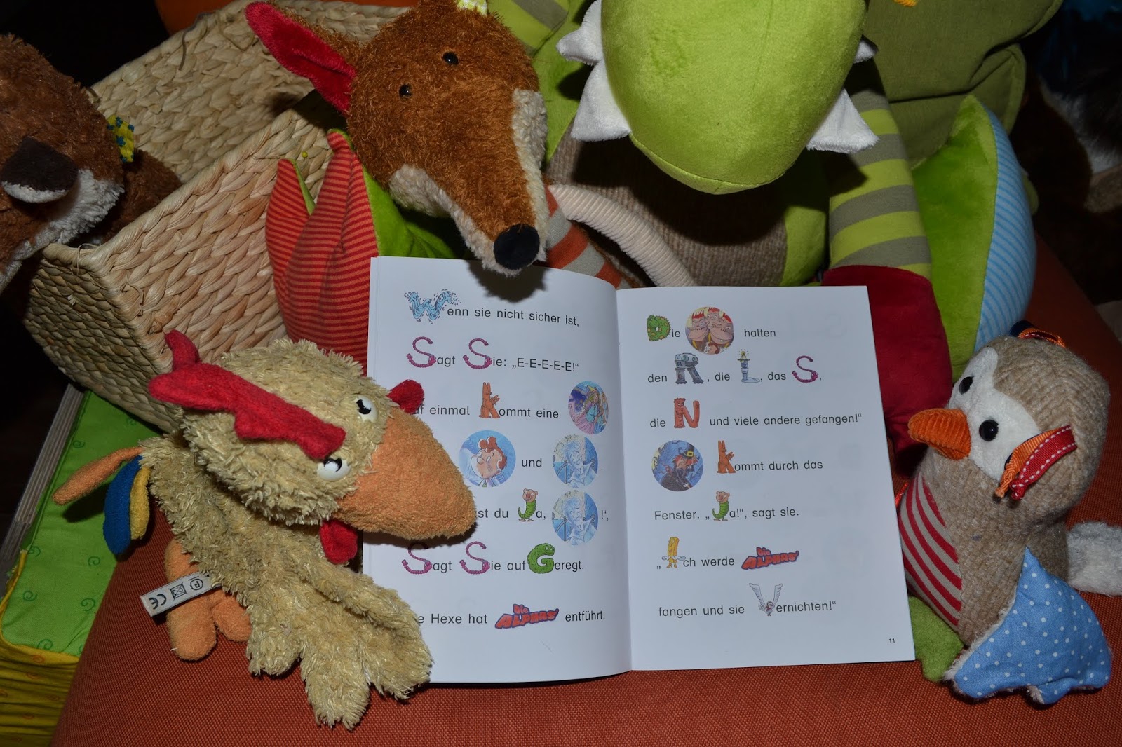 Kunterbunt & noch viel mehr: Die Alphas - mit allen Sinnen Lesen lernen