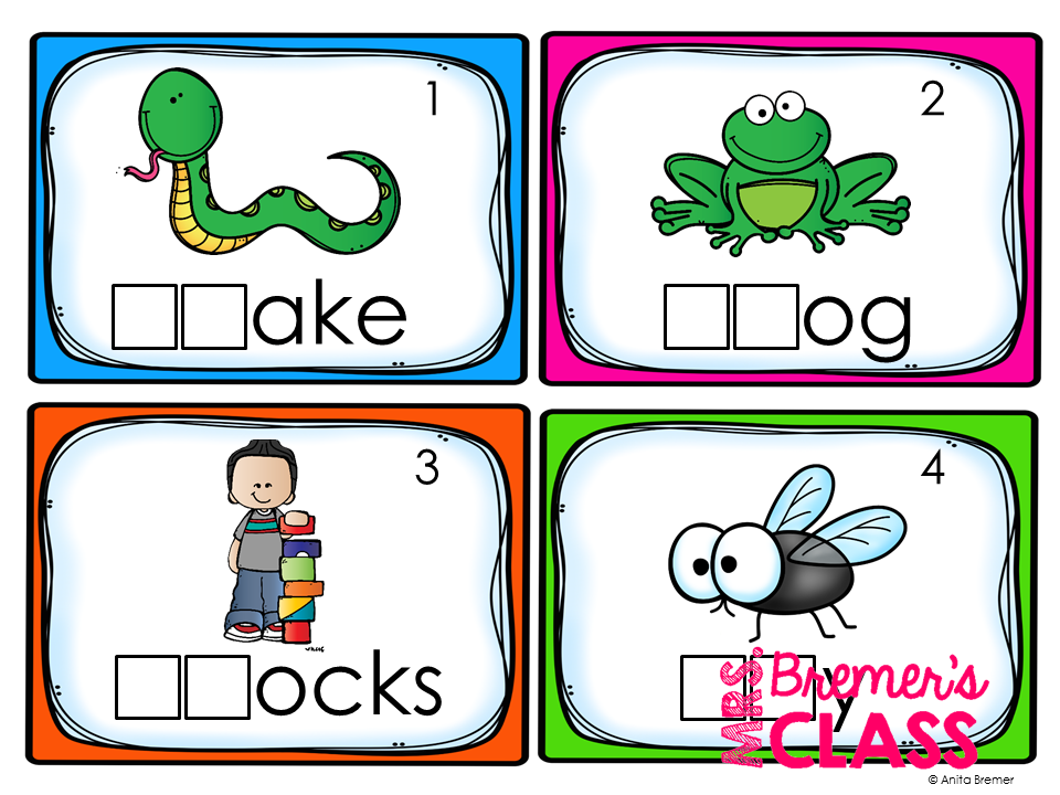 Write the Room Phonics Activities | Mrs. Bremer's Class