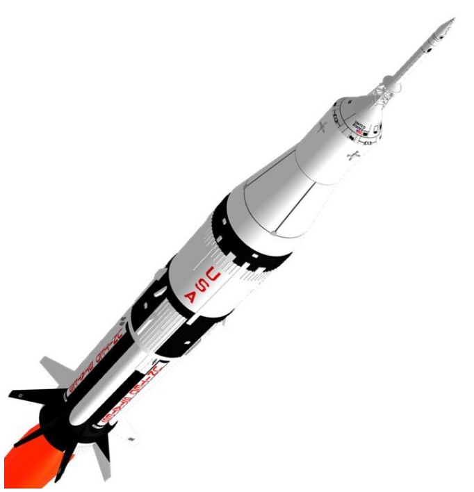 Model Rocket Building: 1/70 Scale Saturn 1B at ERockets / Semroc