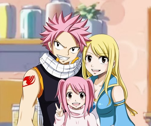 Otaku sempre: Família da Lucy e do Natsu.