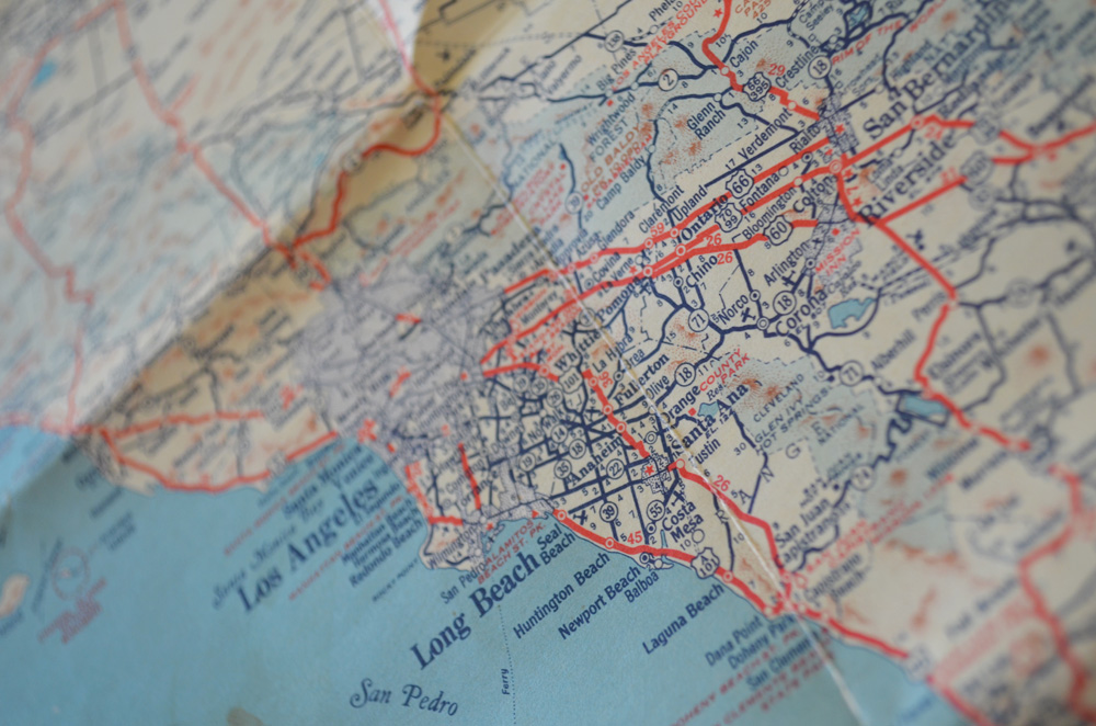 The Copycat Collector: COLLECTION #166: Vintage Road Maps