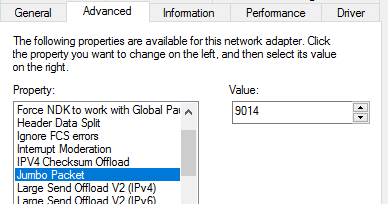 SQL Server,Powershell and more: Set Jumbo Frames to MAX for Improving ...
