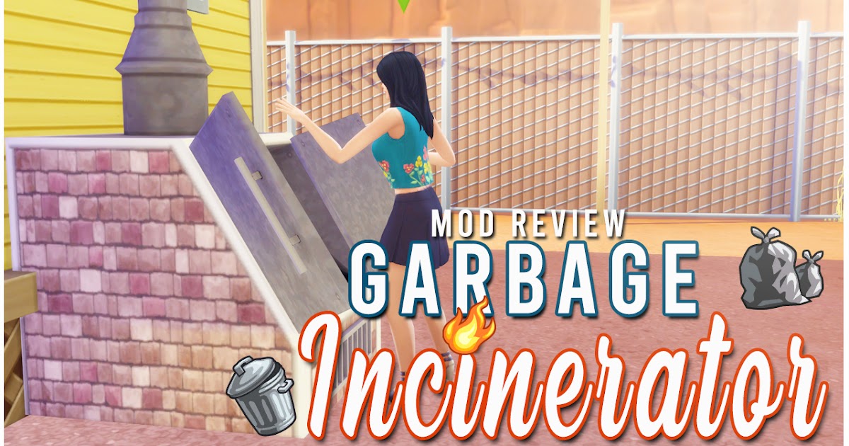 Sims 4 community cc trash cans - medero