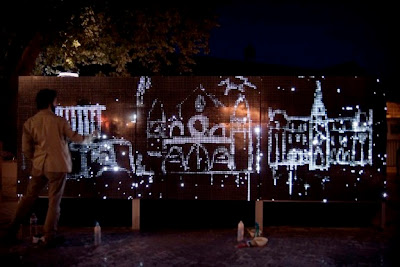 LEDstripbox: Water-Activated LED Lighting Make Lighted Graffiti Art