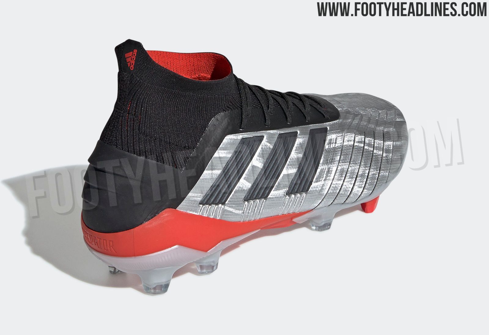 Silver Metallic Adidas Predator 19+ '302 Redirect Pack' 2019-20 Boots ...