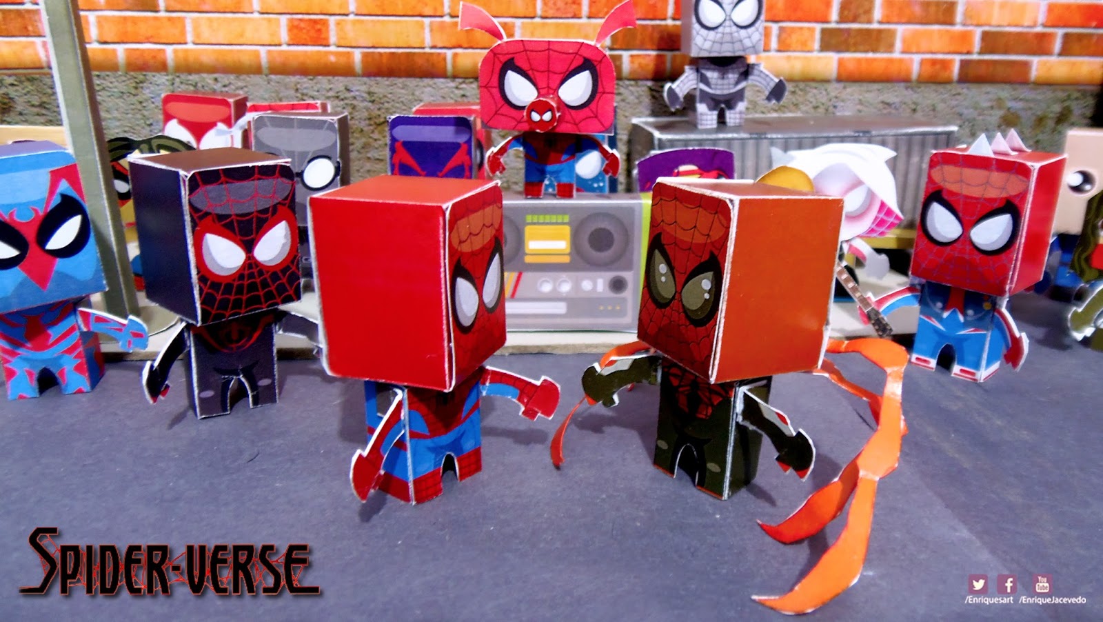 Super Paper-Hero: Spider-verse (Stopmotion)